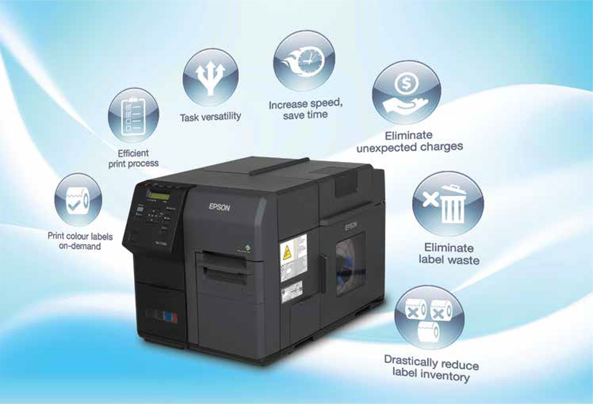 Epson ColorWorks C7510G Printer - S & J Bar Code Sdn Bhd -RFID ...