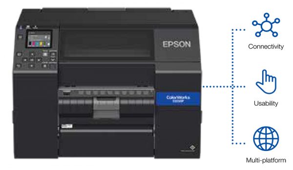 Epson ColorWorks C6550A Label Printer - S & J Bar Code Sdn Bhd -RFID ...