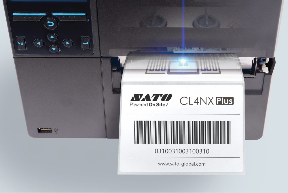 Sato CL4NX Plus 4" label printer, great precision & speed
