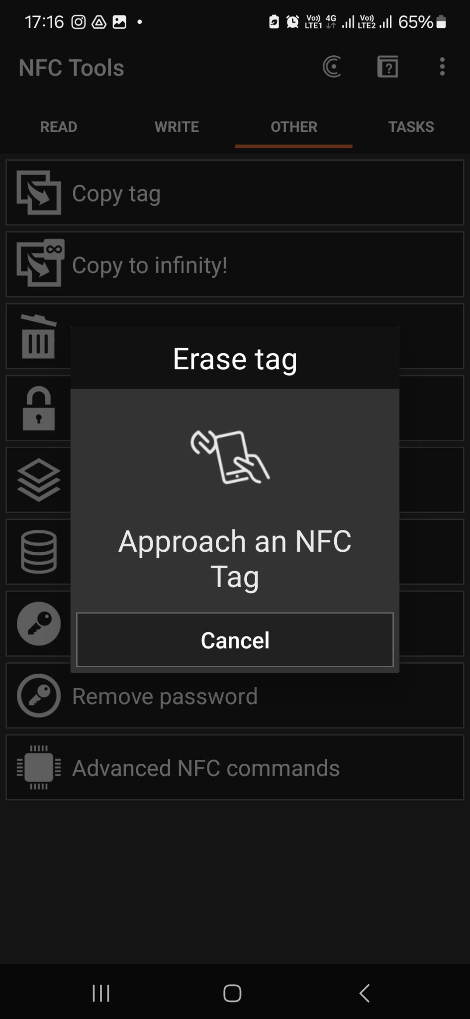 Guideline: Rewriting an NFC Tag Using NFC Tools - S & J Bar Code Sdn ...